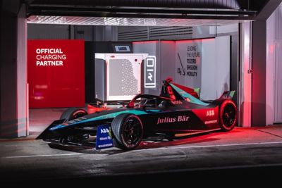 Official Charging Partner — ABB Formula E
